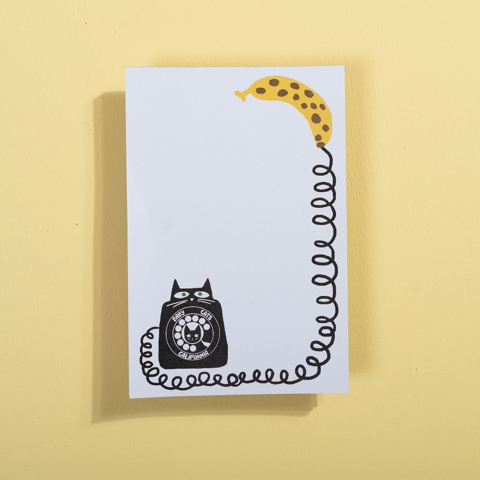 Banana Phone Notepad – Baby Cats of California