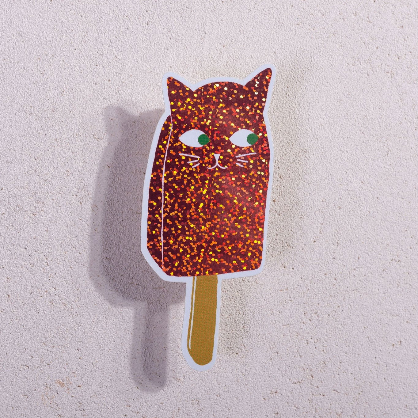 Glitter Catsicle Sticker – Baby Cats of California