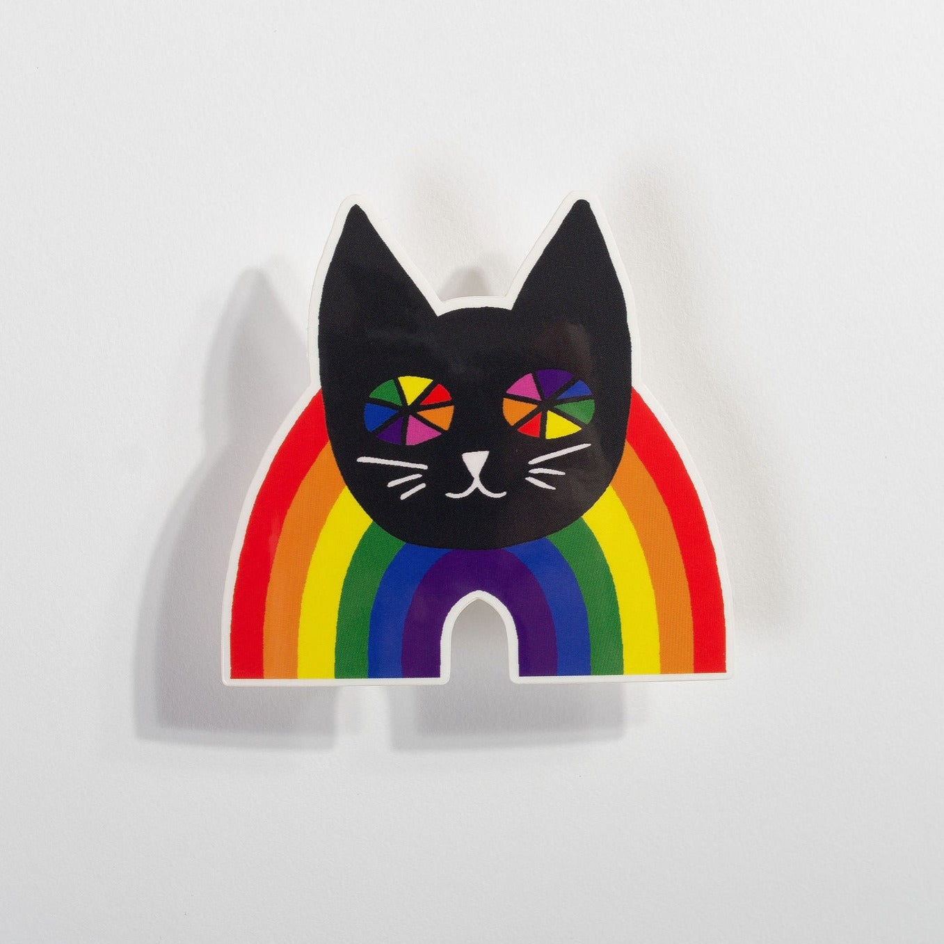 Glitter Cat Stickers: a Cute Gift for Cat Owners from A Small Business ...